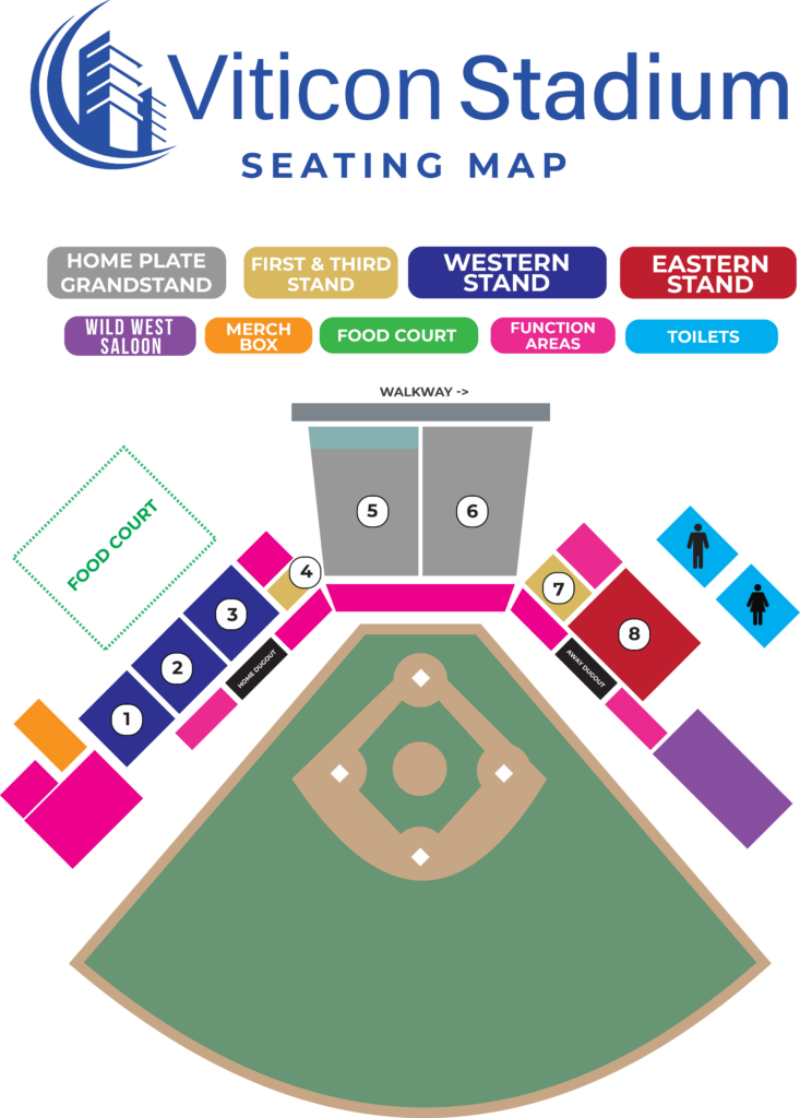 Viticon Stadium – Brisbane Bandits Merch